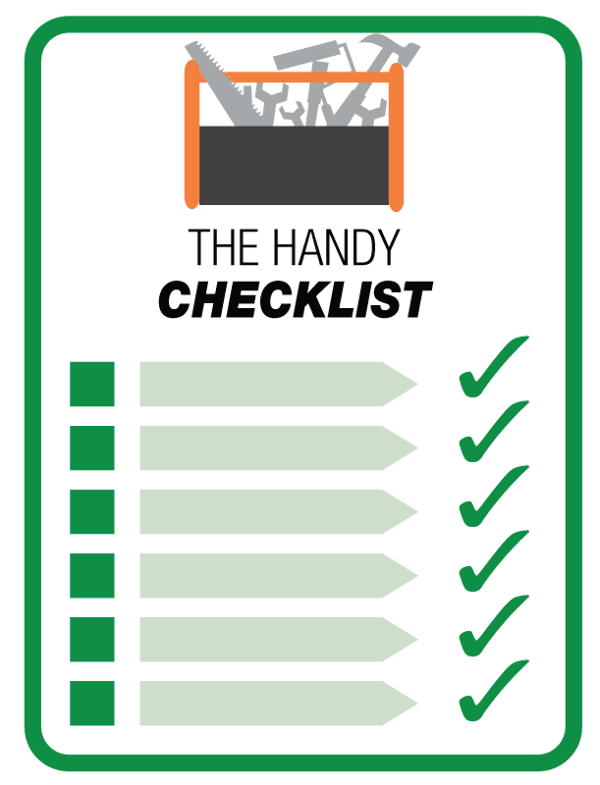 Handy Toolkit Checklist
